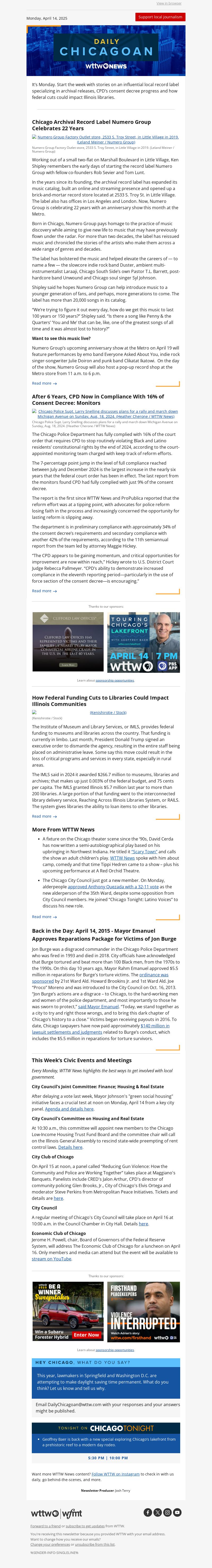 Daily Chicagoan: Meet the Chicago Record Label That Only Releases Old ...