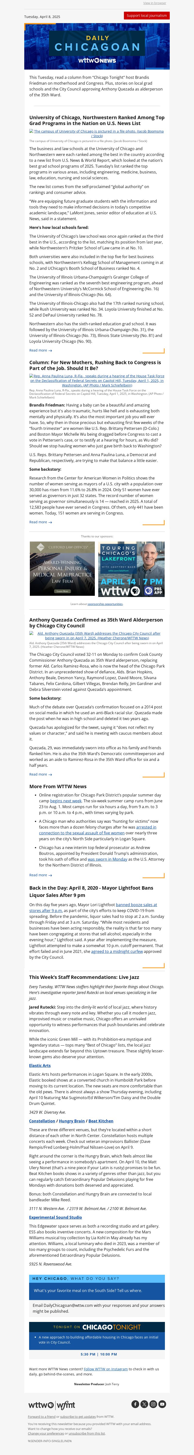 Daily Chicagoan: Which Chicago Universities Ranked Among Top Grad ...