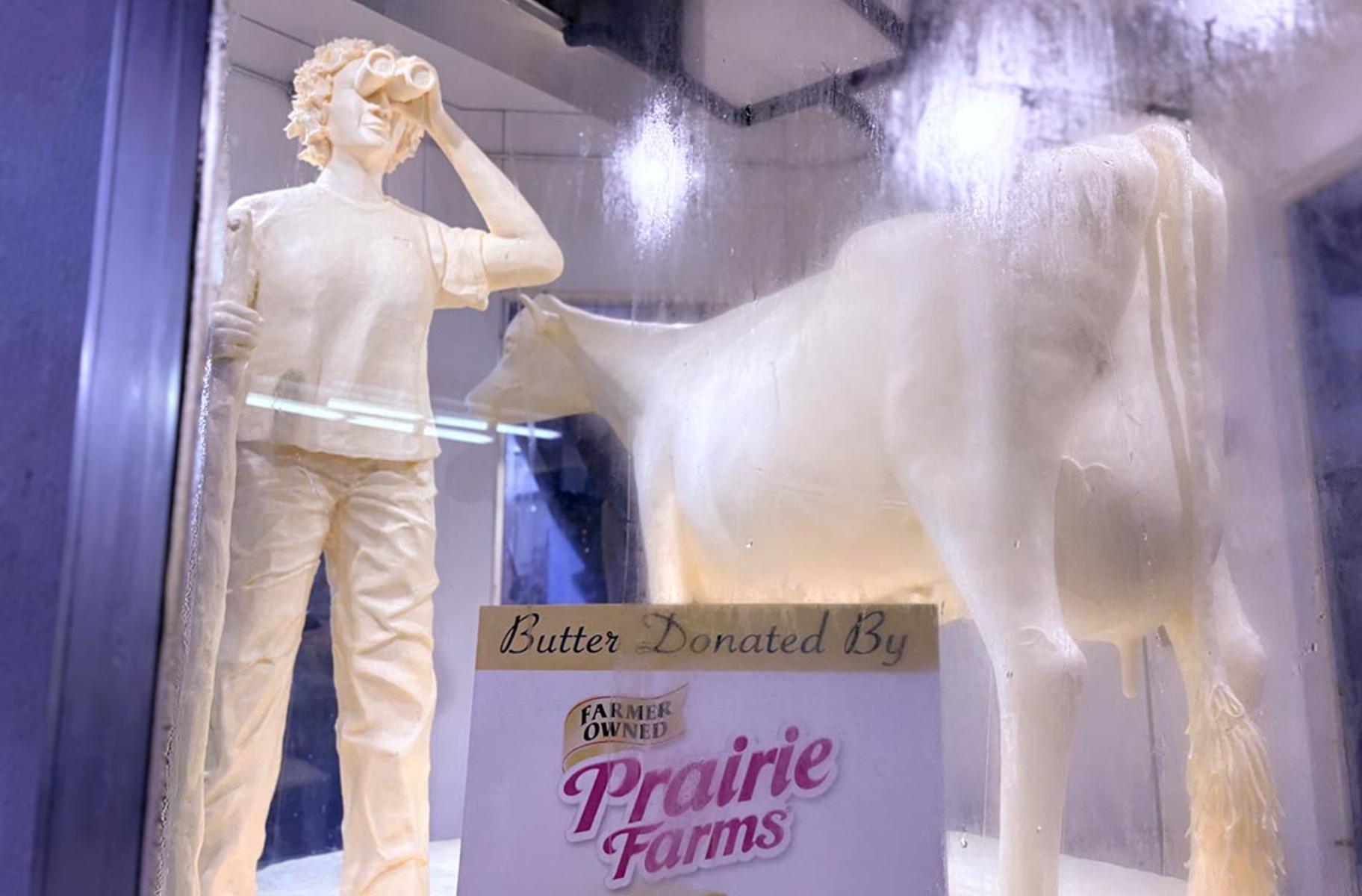 First Look: 2025 Illinois State Fair Butter Cow Unveiled | Chicago News ...