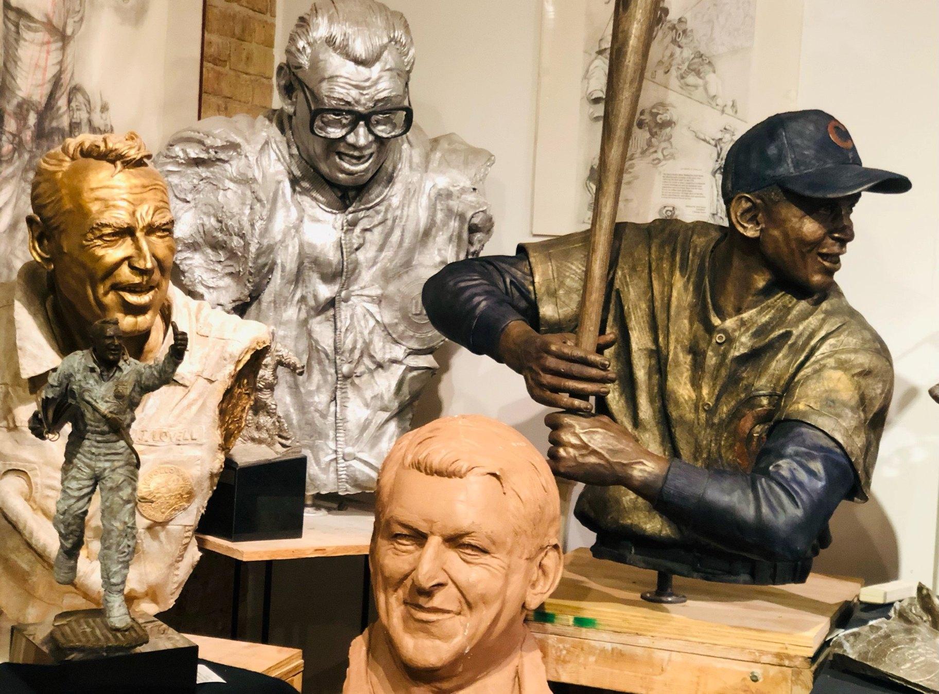 Meet the Husband-Wife Team Who Make Monuments to Sports Heroes in ...