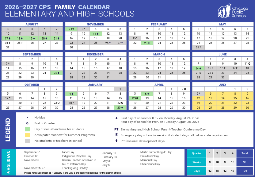 CPS Board Approves Academic Calendars for Next 2 School Years | Chicago ...