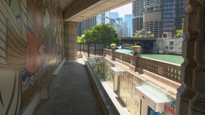 Art Deco Inspires Ambitious New Mural on Chicago Riverwalk | Chicago ...