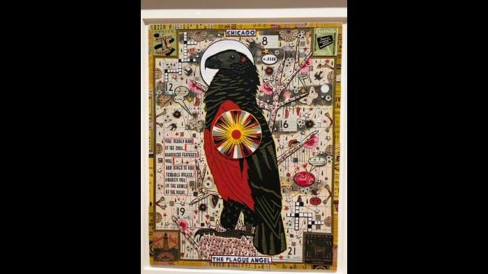 Artist Tony Fitzpatrick’s Final Museum Show Fuses Nature with Urban ...